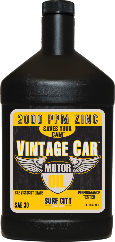10W-40, 20W-50 & SAE30 Vintage Car Motor Oil – Surf City Garage